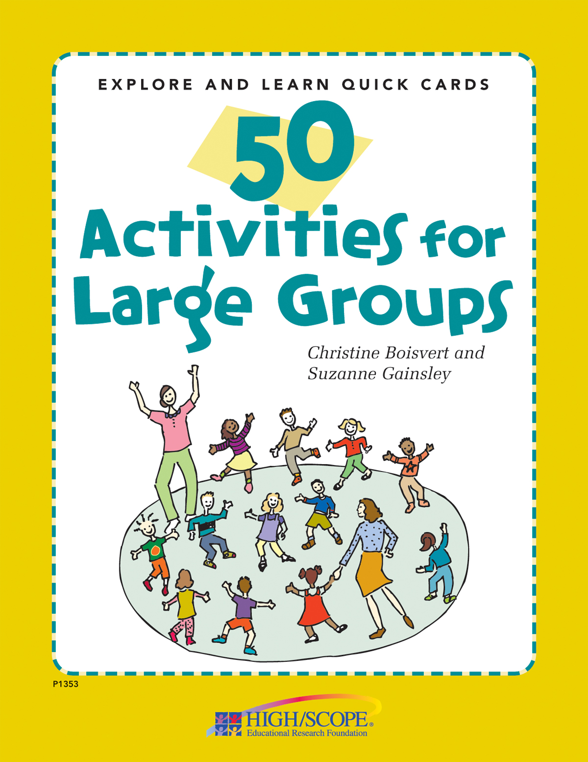 50 Activities For Large Groups Cards HighScope